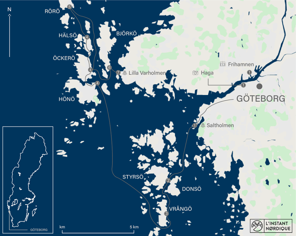 7 jours d'exploration sur l'archipel de Göteborg - L'instant nordique
